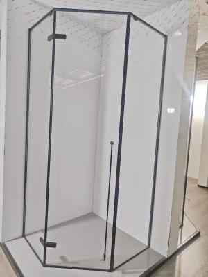 China Shower Stainless Steel Profile Unique Minimalist Narrow Frame Design for Clear View for sale