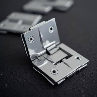 China Stainless Steel Glass Shower Hinge Wear Resistant for 8-12mm Glass Modern and Easy to Clean for sale