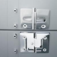 China Multiple Colors Glass Shower Hinge For Selection Door Weight 100KG Frame Style Frameless for sale