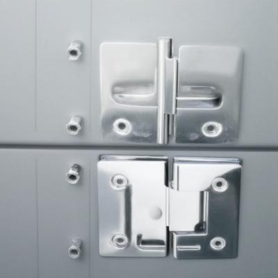 China Multiple Colors Glass Shower Hinge For Selection Door Weight 100KG Frame Style Frameless for sale