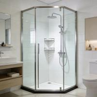 China Shower Stainless Steel Profile Suitable for Small Bathrooms with Corner Space Optimization and Easy Installation Features for sale
