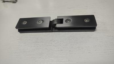 China Glass Shower Hinge with silent bearing hinge pin ensures smooth noiseless opening and closing with rounded edges to prevent scratches for sale