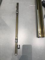 China Glass Shower Hinge featuring tempered safety glass and sunken bottomless track for smooth quiet sliding and easy cleaning for sale