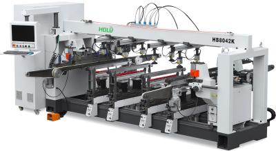 China Auto Feeding Eight Row CNC Boring Machine HB8062K For Woodworking for sale