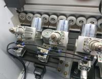 China Bevel Straight Automatic Edge Banding Machine HD783 0.4mm to 1.2mm Thick Banding for sale
