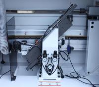 China 14.2 KW Wood Edge Banding Machine EVA Gluing Edge Bander For Office Furniture for sale