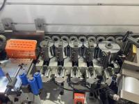 China 0.6Mpa Heavy Duty Edge Bander HQ533J With Two Sets Of Wheels for sale