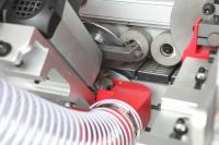 China 2MM 3MM PVC Edging Machine Door Groove Cutting Edge Banding Cutting Machine for sale