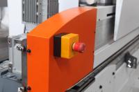 China PUR Gluing Door Edge Banding Machine Wood Melamine Board Edging Machine 19.5KW for sale