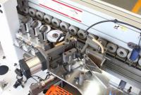 China Wood Bevel Edge Banding Machine Automatic Edge Bander 12m Min for sale