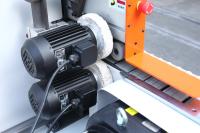 China 13m Min Pre Glued Edge Banding Machine Door Edge Bander With Two EVA Glue Pot for sale