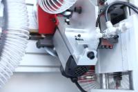 China 13m Min Pre Glued Edge Banding Machine Door Edge Bander With Two EVA Glue Pot for sale