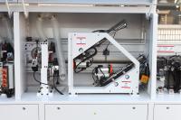 China Linear High Speed EVA Wood Edge Banding Machine Companies 16.54kw 23.3m Min for sale