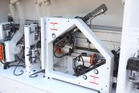 China Woodworking PVC Bevelled Edge Bander Machine For Furniture Kitchen Cabinet for sale