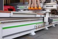 China 24.5kw Large Wood Cnc Router Machine For 4x8 Plywood  For Cabinets for sale