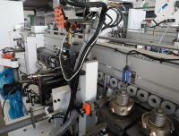 China Panel Furniture Abs Wood Edge Banding Machine Auto Two Glue Pot 13m Min for sale