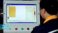 China Computerized Control CNC Panel Saw Industrial  Furniture Rear Loading for sale