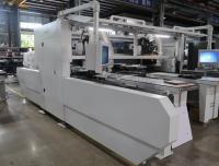 China 18000r Min Automatic Wood Drilling Machine Six Sided Cabinet Double Workstation for sale