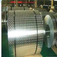 China Soft Aluminum Diamond Plate Coil 0.2-300mm Thickness with PVC Coating for Industrial Flooring and Vehicle Applications for sale