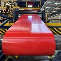 China TP046 Prepainted Galvanized Steel Coil 0.12-1.2mm Thickness Color Coated Corrugated Roofing Sheet for sale