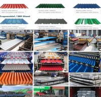 China 0.12-0.6mm Zinc Coated Corrugated Galvanized Roofing Sheets with 30-Year Lifespan and RAL Color Options for sale