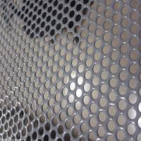 China Commercial Grade Perforated Aluminum Sheet 0.8-2.5mm Thickness 6000x1200mm Size for Building Decoration for sale