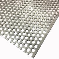 China Perforated Aluminum Sheet 0.2-10mm Thickness with 0.8-18mm Hole Size for Architectural Wall Panels for sale