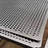 China Perforated Aluminum Sheet 0.2-10mm Thickness with 0.8-18mm Hole Size for Architectural Wall Panels for sale