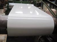 China 0.5x1000 DX51 Prepainted White Galvanized PPGI Steel Coil with 25mm/50mm Grid for Whiteboard Marker for sale