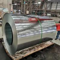 China Zinc Coated Steel Coils 0.16-0.6mm Thickness 600-1250mm Width DX51D DX53D DX54D G550 Z275 G90 Galvanized Building Material for sale