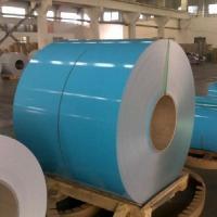 China PE PVDF Painted Aluminum Coil 0.02-1.2mm Thickness 2200mm Width Color Coated Roll for Roofing for sale