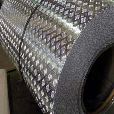 China 5052 & 3003 Aluminum Diamond Plate Coils - 0.2-300mm Thickness, 30-2300mm Width for Industrial Applications for sale