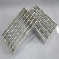 China Hot Dip Galvanized Serrated Steel Grating 40x5mm Bearing Bars, 30mm Spacing for Industrial Platforms for sale