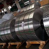 China 3105 3003 5052 Polished Aluminum Tread Plate Sheet 0.2-300mm Thickness for Industrial Flooring for sale