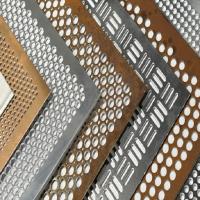 China 1050 1060 1100 3003 5052 Perforated Aluminum Sheet - 0.2-2.5mm Thickness, 6000mm Max Length for Decoration & Industrial Use for sale