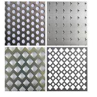 China Perforated Aluminum Sheet 0.8-2.5mm Thickness with 2mm Holes for Decorative Screens and Architectural Panels for sale