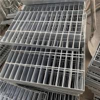 China Anti-Slip Serrated Galvanized Steel Grating 32x5mm for Drainage Covers Industrial Walkway for sale