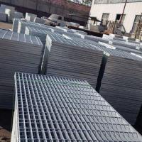 China Hot Dip Galvanized Steel Bar Grating 38x5mm for Catwalk Walkway Anti-Slip Safety Grating 3x24 FT for sale