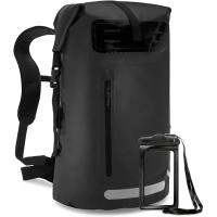 China 500D Pvc Waterproof Dry Bag Roll Top Dry Bag Backpack For Beach Rafting for sale