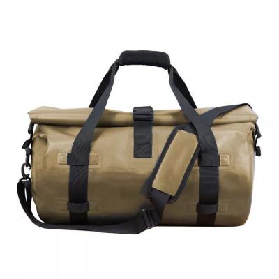 China Durable Roll Top Dry Duffel Bag 60l Waterproof Duffel Bag For Sailing Boating for sale