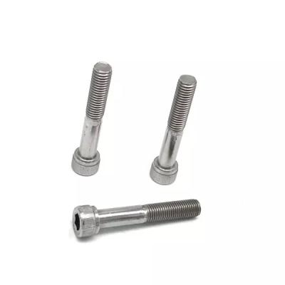 China Hardware Fastener Stainless Steel DIN 912 Full Thread Hex Socket Head Bolts for sale