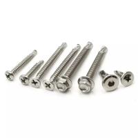 China 1/5 Flat Head Screw Fastener 304 316 SS Drywall Fastener for sale
