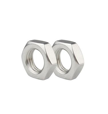 China Screw Hex Head M3M4M5M6M8M10M12M14M16-M24 GB6172 Outer Hexagon Thin Nut for sale