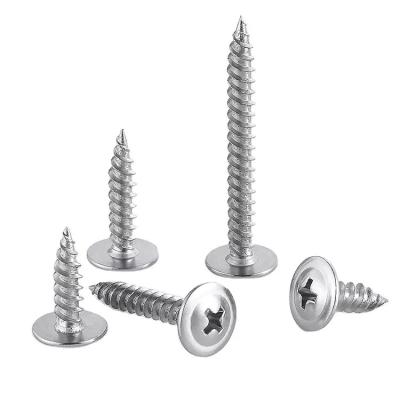 China Carbon Steel Wood Screws Flat Head Zinc Plated M2 / M3 / M4 / M5 / M6 Self Tapping Screw Din7983 for sale