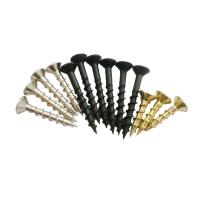 China Coarse Thread Black Metal Drywall Screws Wood Gypsum Drywall Screw for sale
