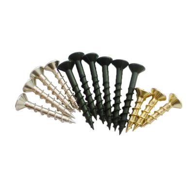China Coarse Thread Black Metal Drywall Screws Wood Gypsum Drywall Screw for sale
