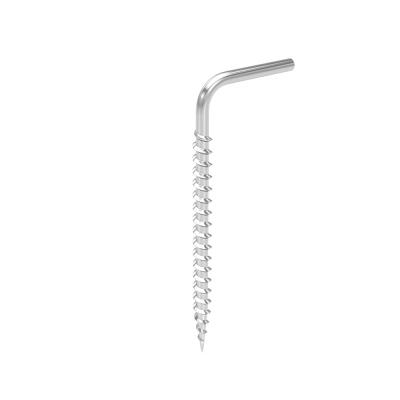 China Custom 45mm M8 M10 Small 316 Open Eyes Hook Screw Din580 Metal Stainless Steel Self Tapping Sheep Eye Screws for sale