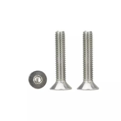 China DIN 7991 SUS304 316 Hexagon Socket Countersunk Flat Head Bolt Carriage Bolts for sale