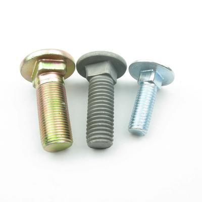 China DIN903 / 603 Countersunk Head Copper Colored Chrome M3 M4 Fine Thread Carriage Bolts for sale
