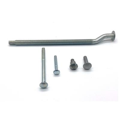 China Factory Price Hardened Chrome Bolt Countersunk Head Carriage Bolts for sale